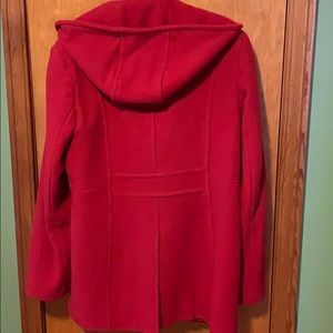 Covington | Jackets & Coats | Covington Outwear Red Womens Peacoat Sm ...